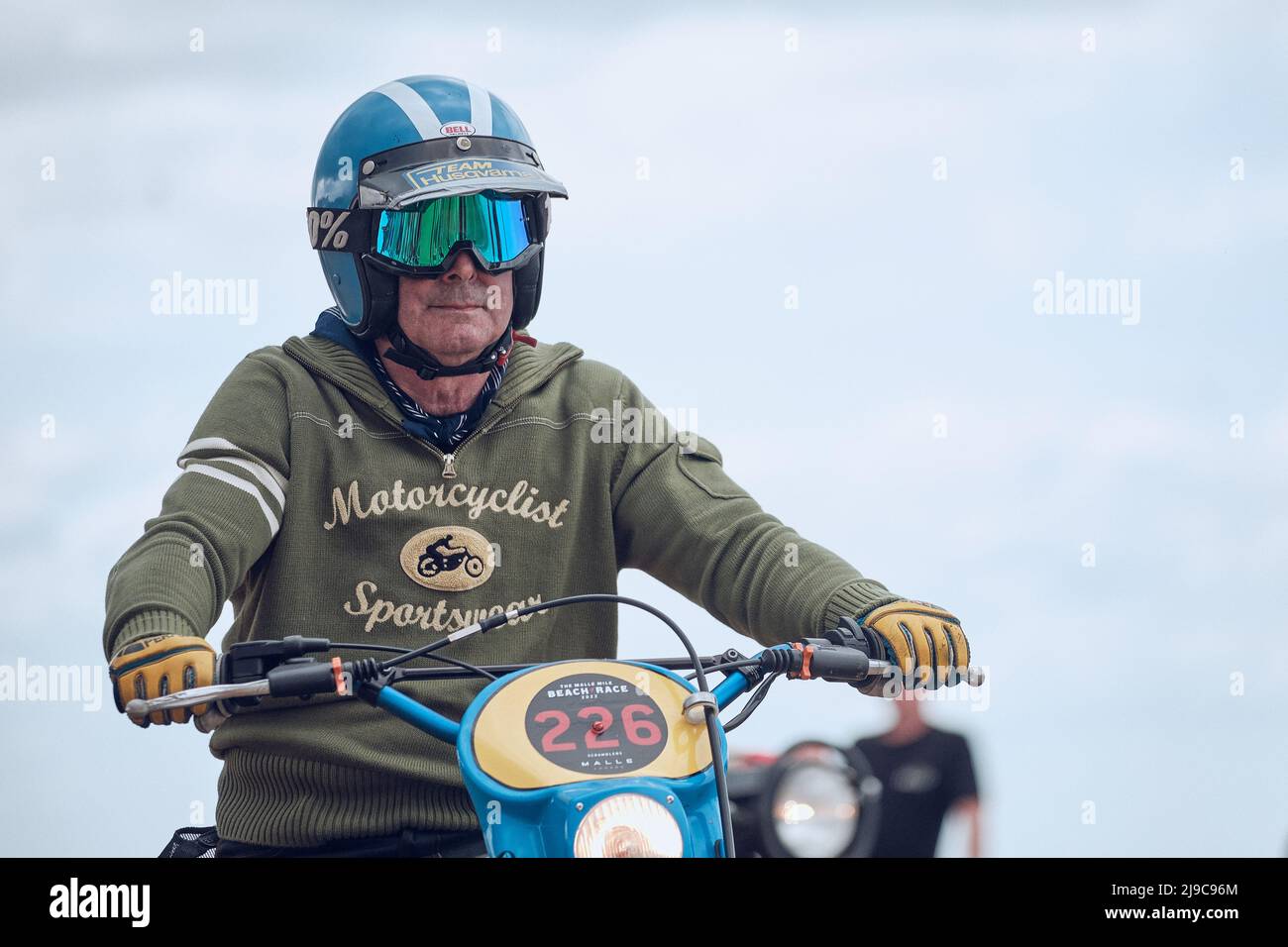 Margate, Kent, UK. 21st May, 2022. Motorbike rider during The Mile ...