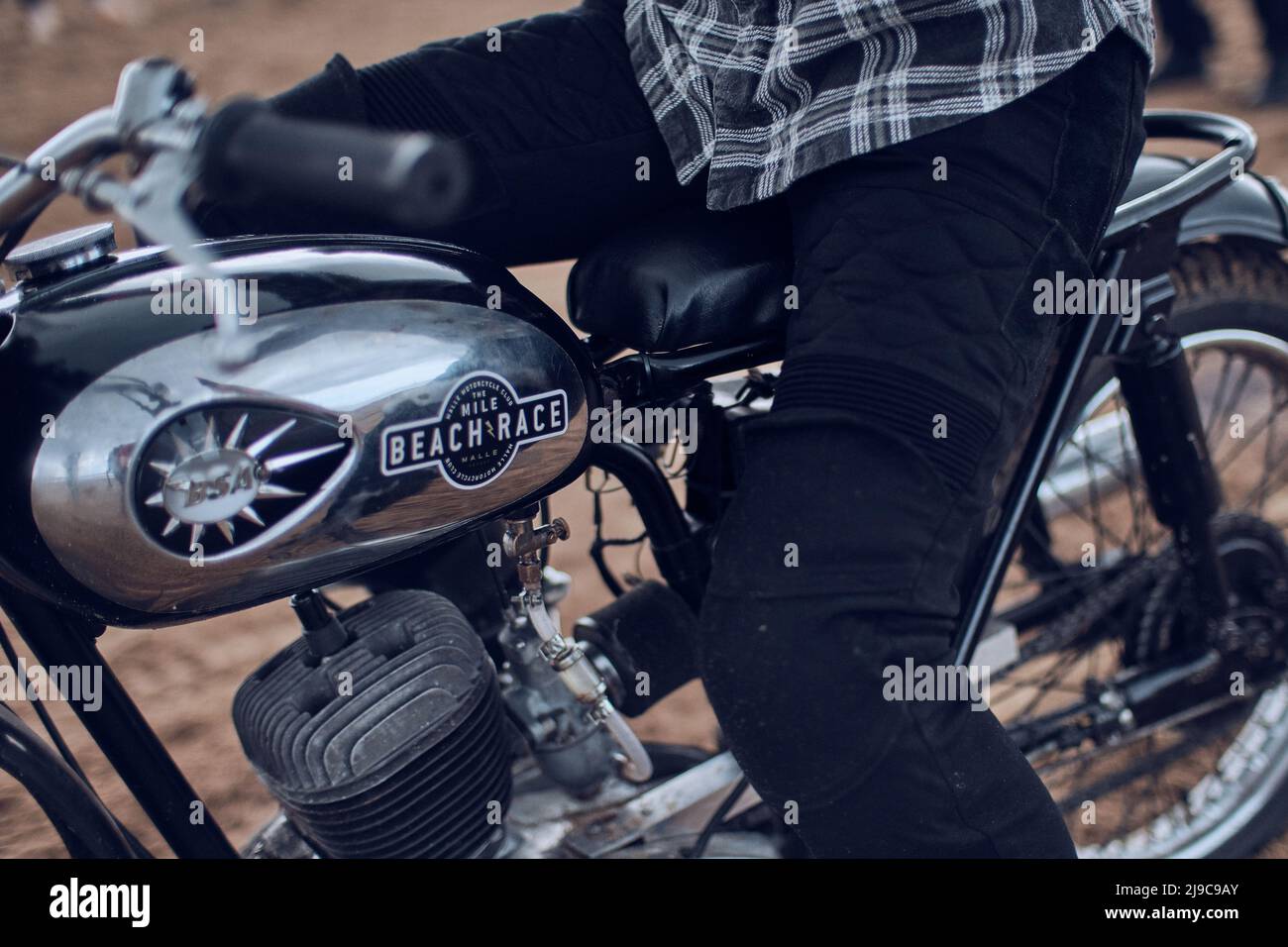 Margate, Kent, UK. 21st May, 2022. Motorbike rider during The Mile ...
