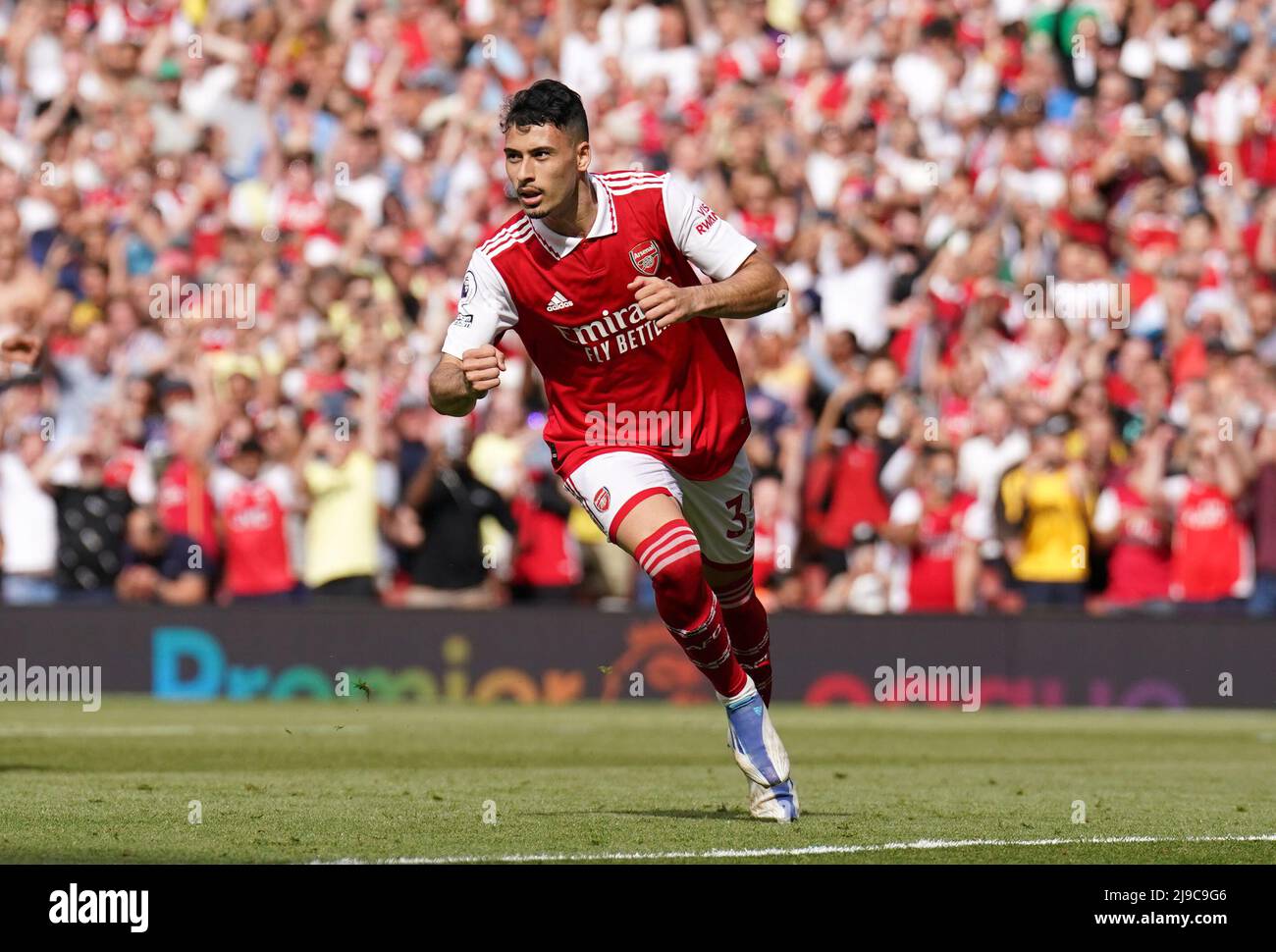 Gabriel martinelli celebrates 2022 hi-res stock photography and images ...