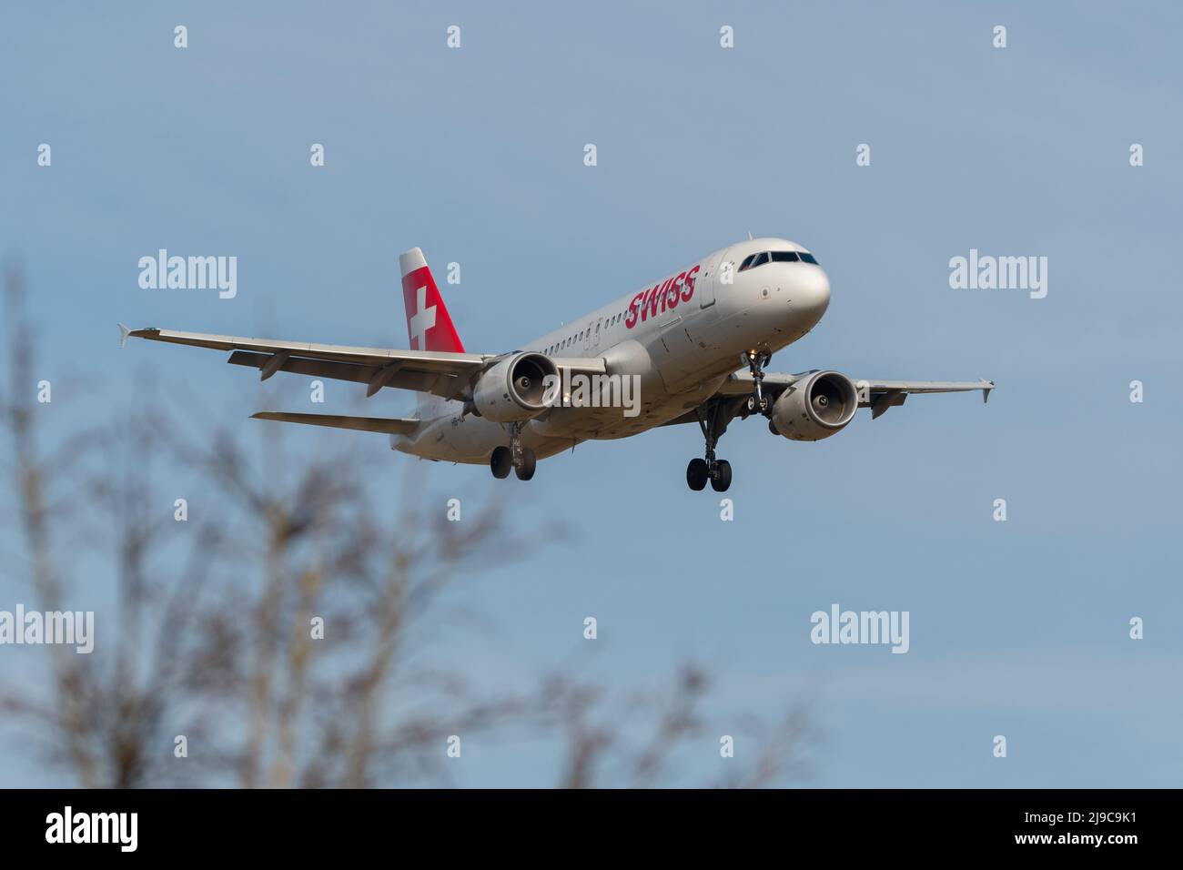 Zurich, Switzerland, February 24, 2022 Swiss International Airlines ...