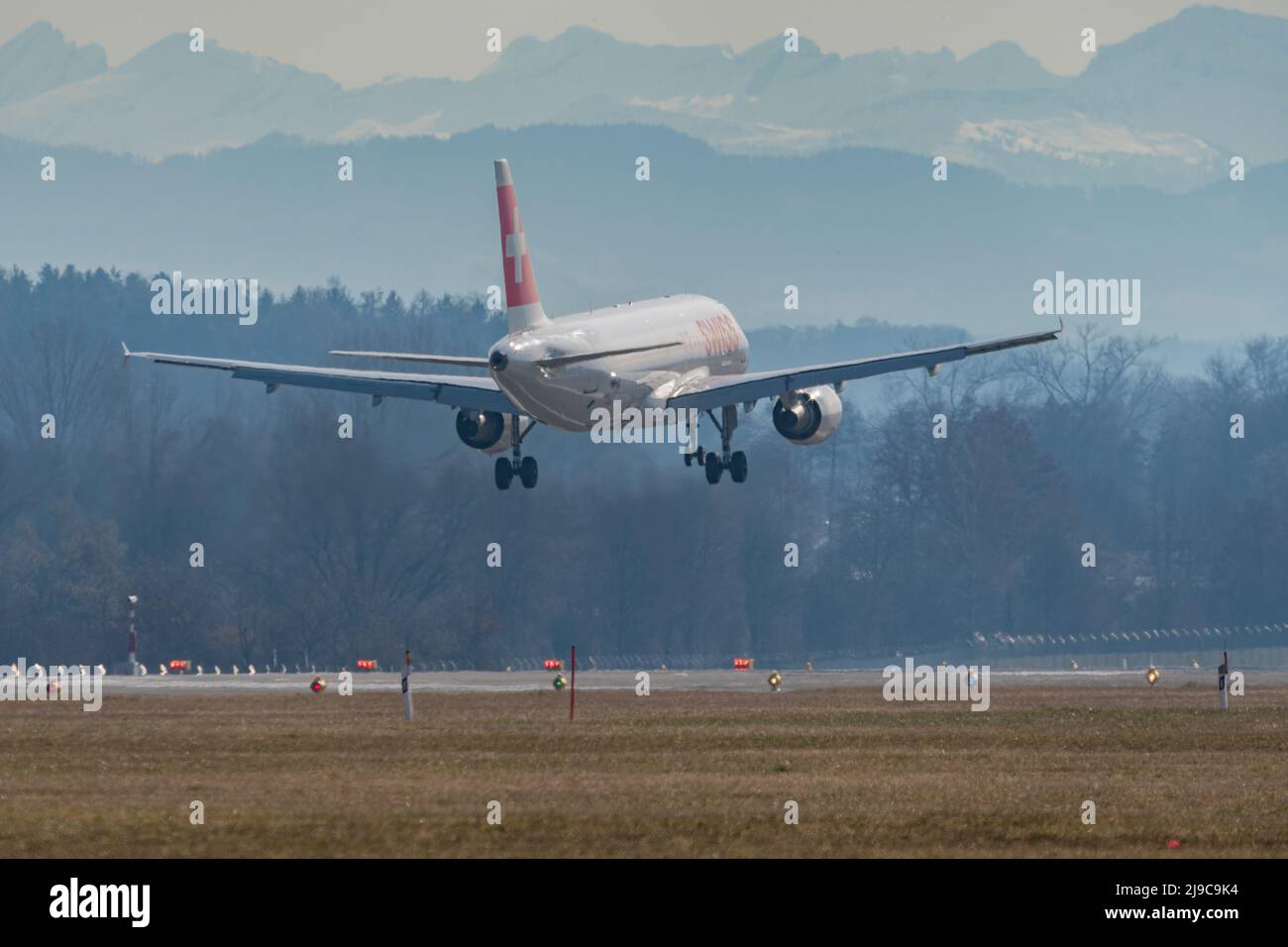 Zurich, Switzerland, February 24, 2022 Swiss International Airlines ...