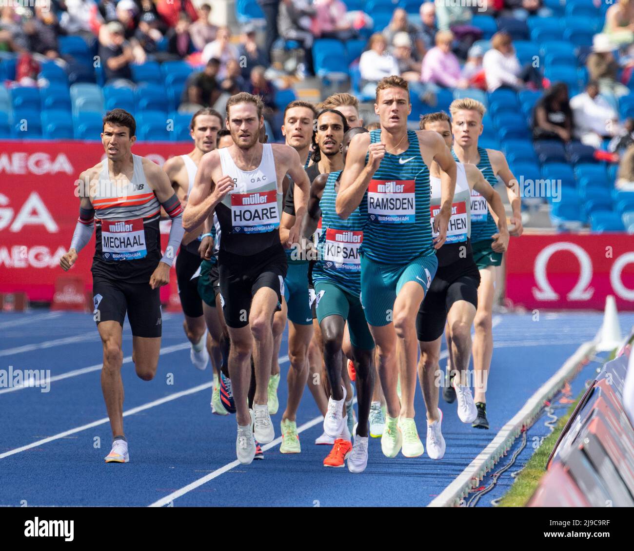 Oliver Hoare, Abel Kipsang and Matthew Ramsden competing in the men’s ...
