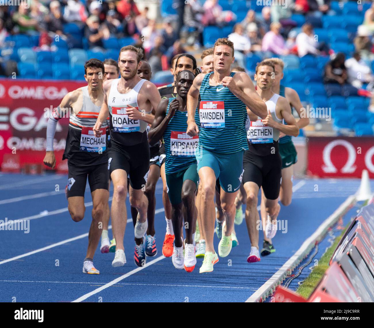 Oliver Hoare, Abel Kipsang and Matthew Ramsden competing in the men’s ...