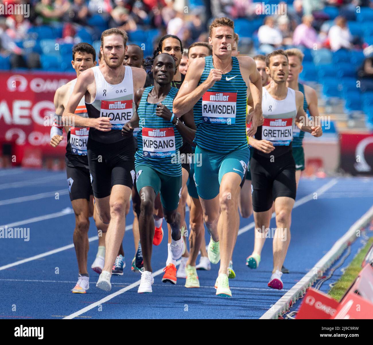 Oliver Hoare, Abel Kipsang and Matthew Ramsden competing in the men’s ...