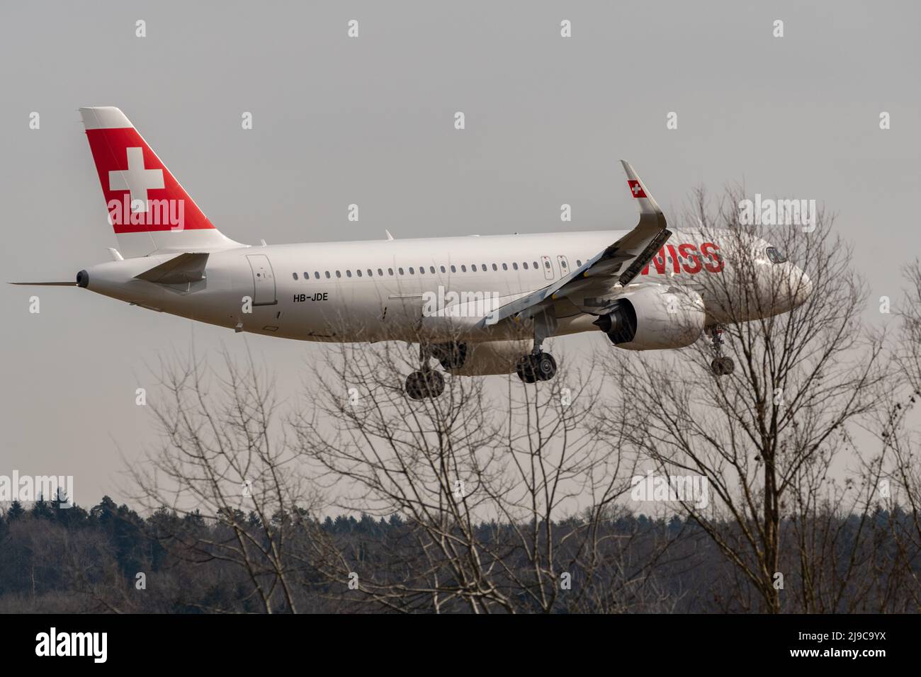 Zurich, Switzerland, February 24, 2022 Swiss International Airlines ...