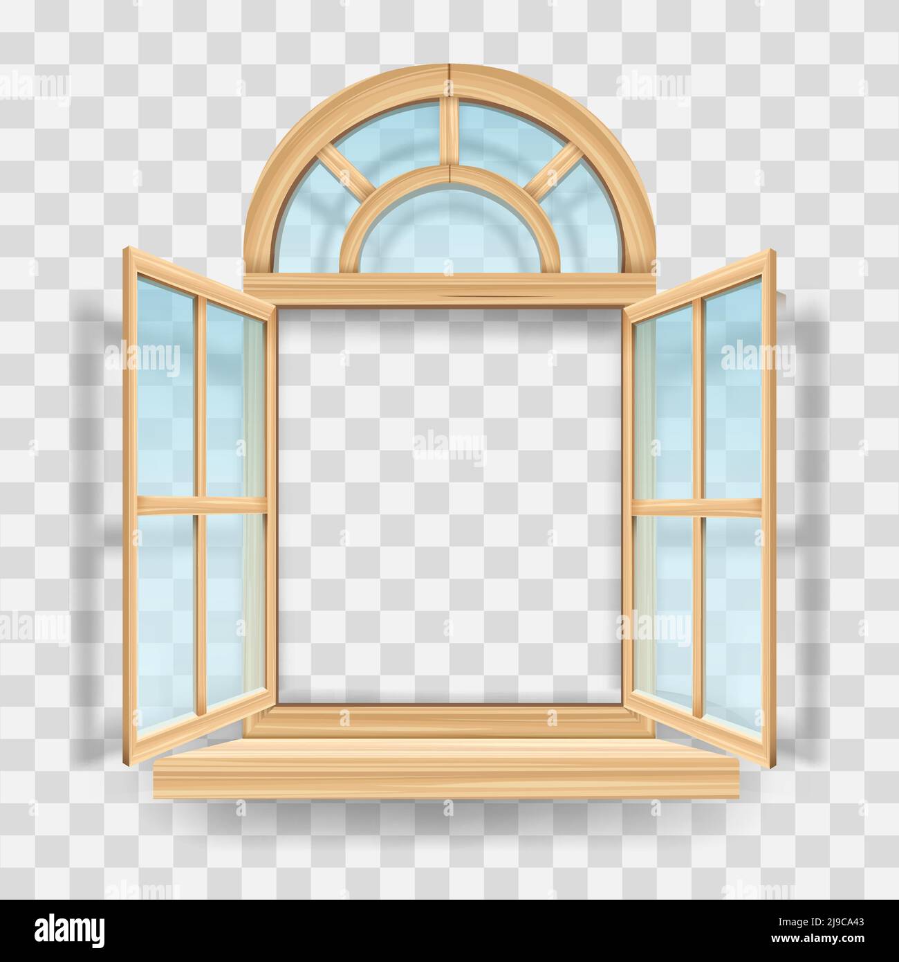Rustic window on transparent background Stock Vector Image & Art - Alamy