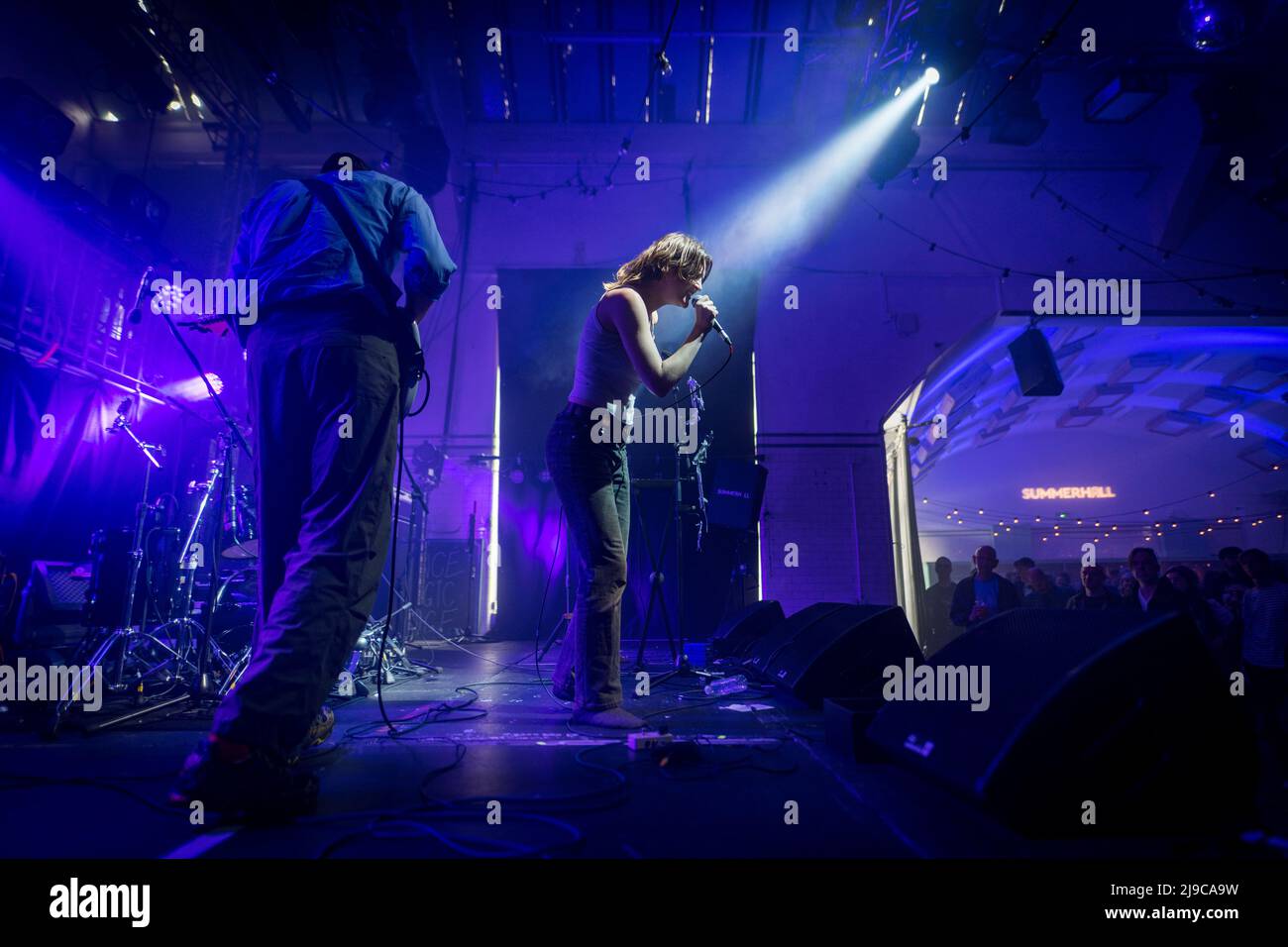 Edinburgh, Scotland. Sat 21 May 2022. Tiberius B performs live at ...