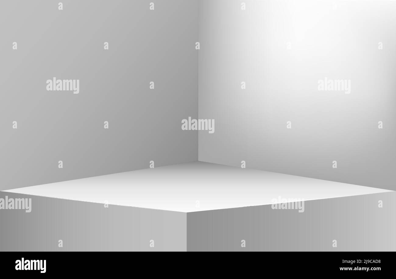 Scene white corner Stock Vector Image & Art - Alamy