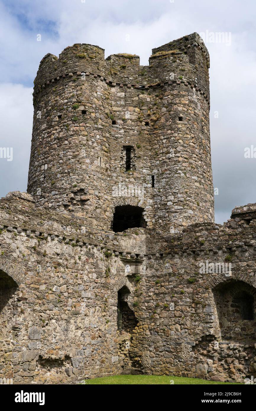 Kidwelly castle outer ward hi-res stock photography and images - Alamy