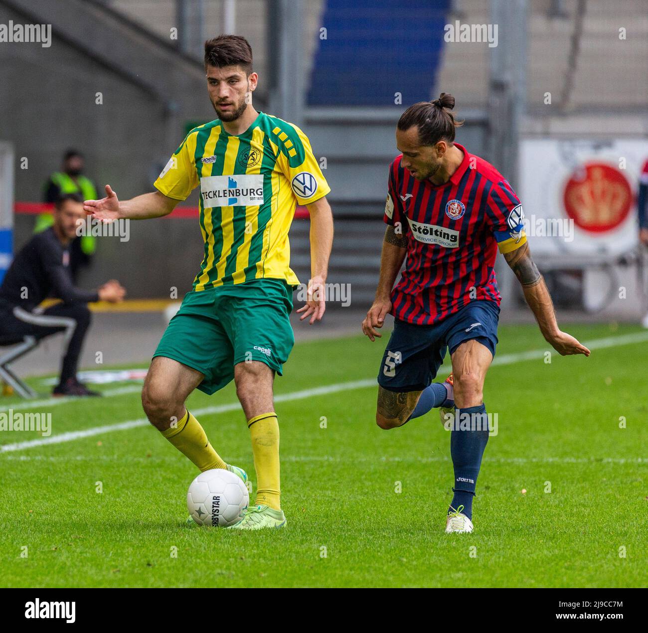 sports, football, Lower Rhine Cup 2021/2022, final, SV Straelen vs ...