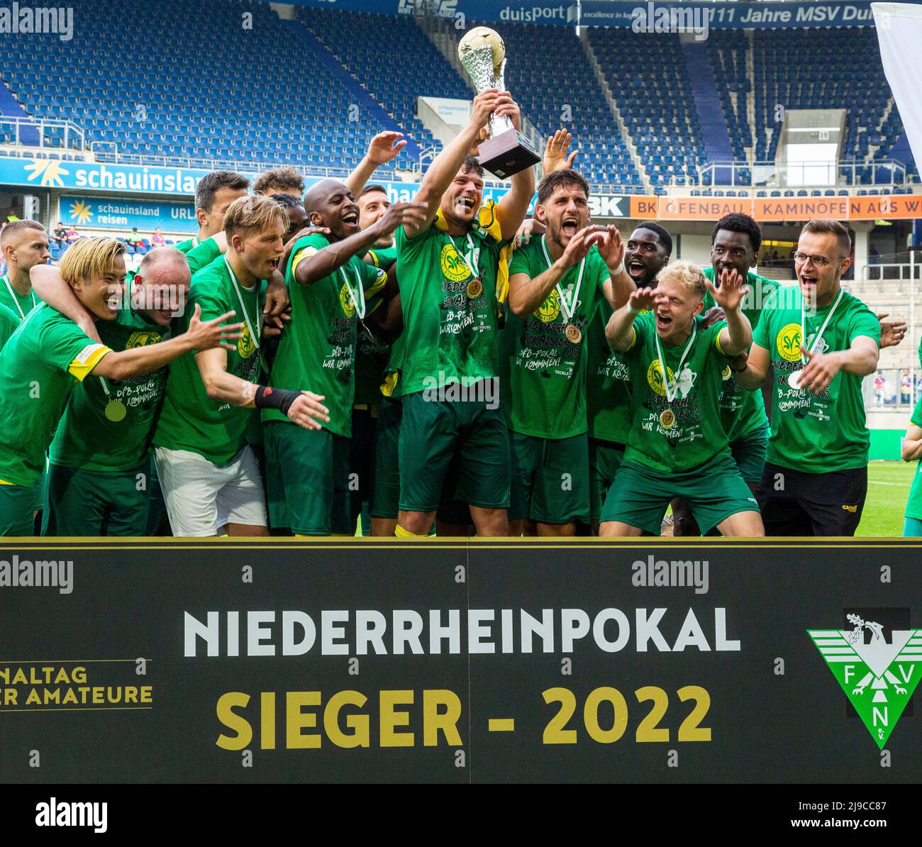 sports, football, Lower Rhine Cup 2021/2022, final, SV Straelen vs ...