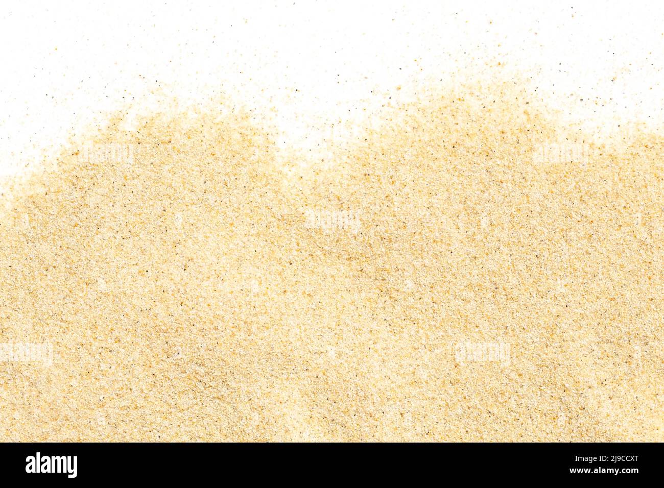 Sand texture close up on white background Stock Photo - Alamy