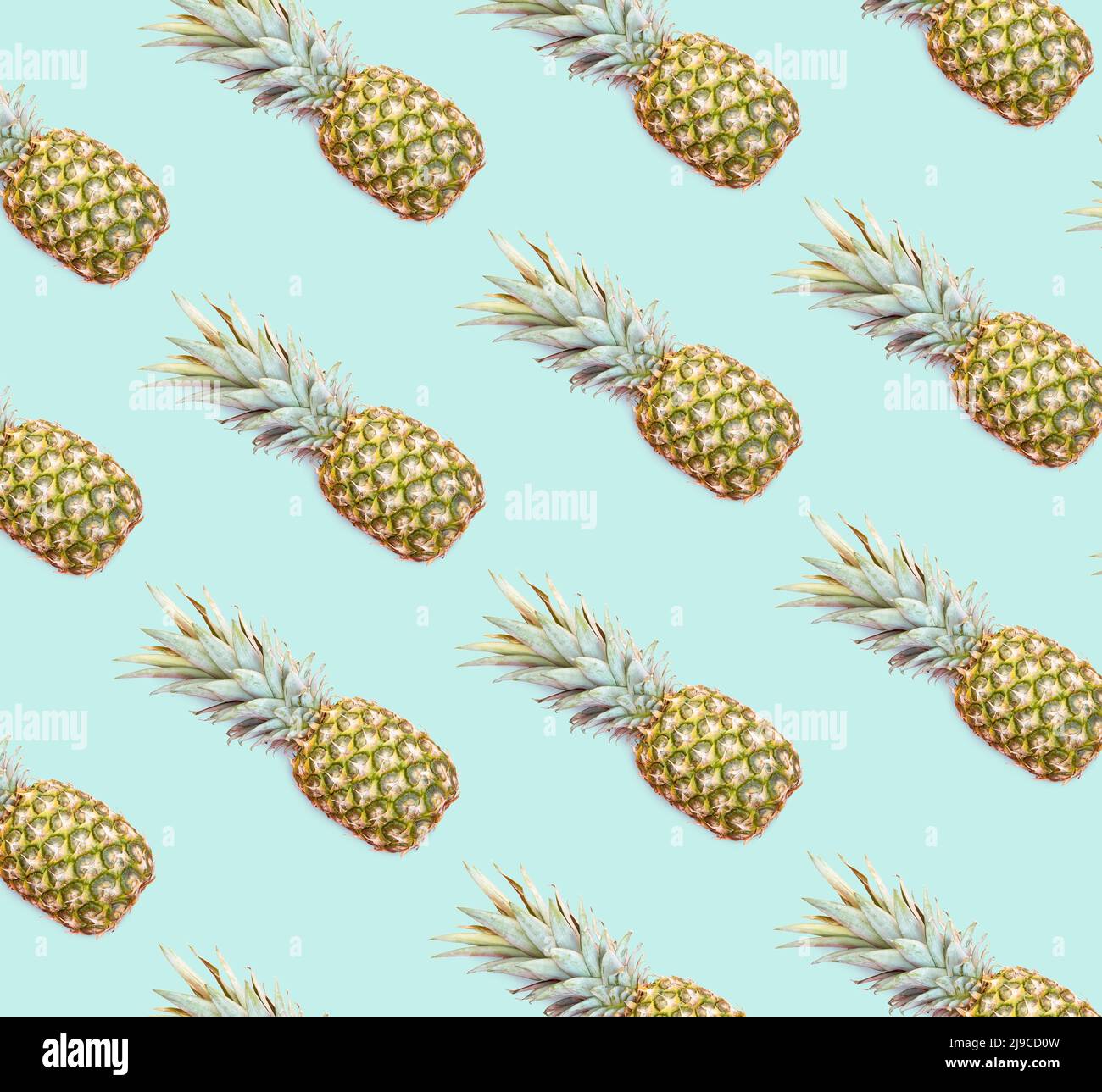 Pineapple fruit pattern hi-res stock photography and images - Alamy