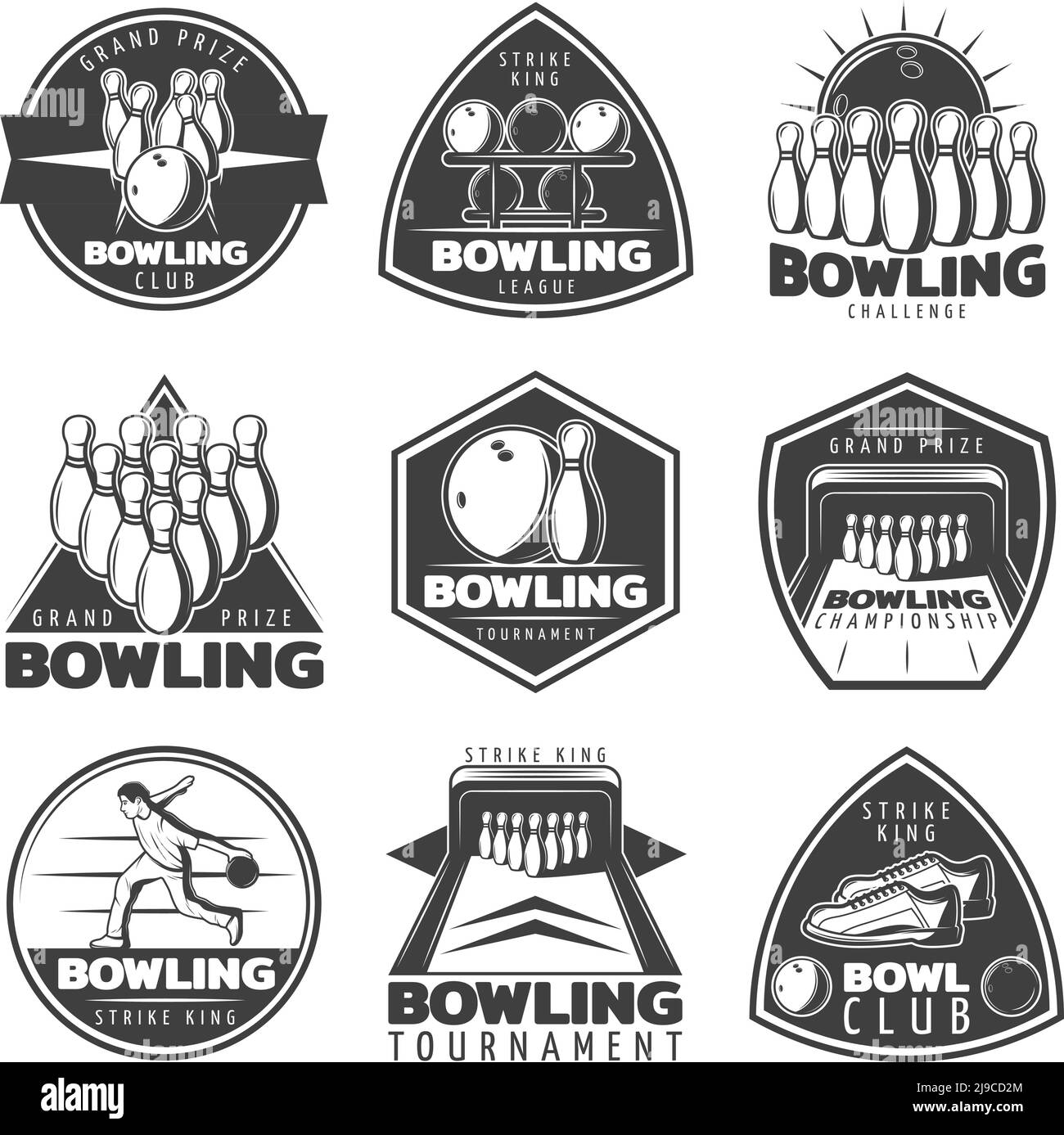 Pba Bowling Logo Vintage
