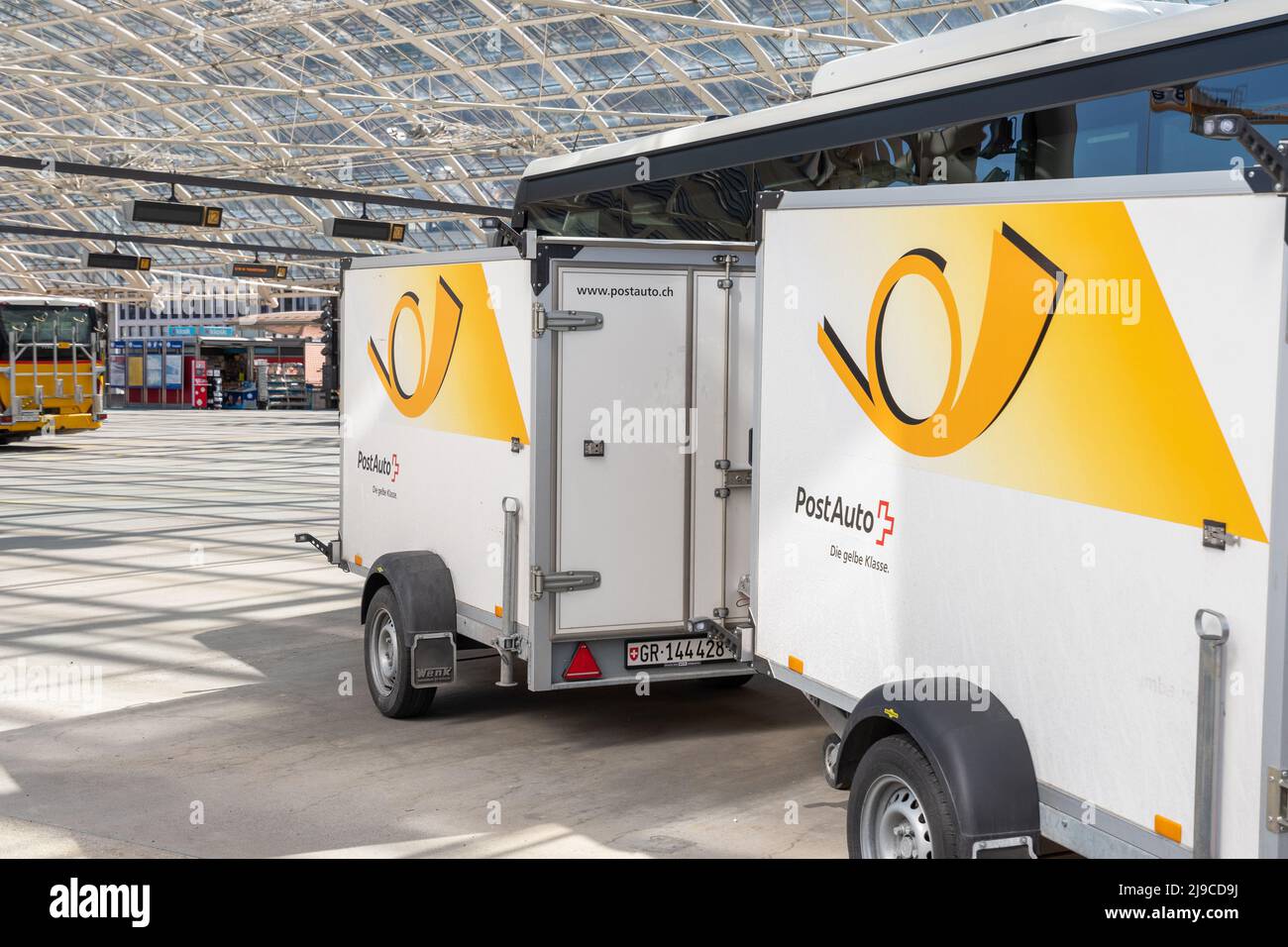 Post office trolley hi-res stock photography and images - Alamy