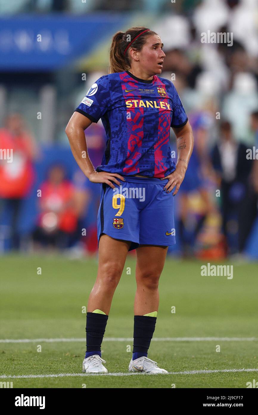 Allianz Stadium, Turin, Italy, May 21, 2022, Mariona Caldentey (FC ...