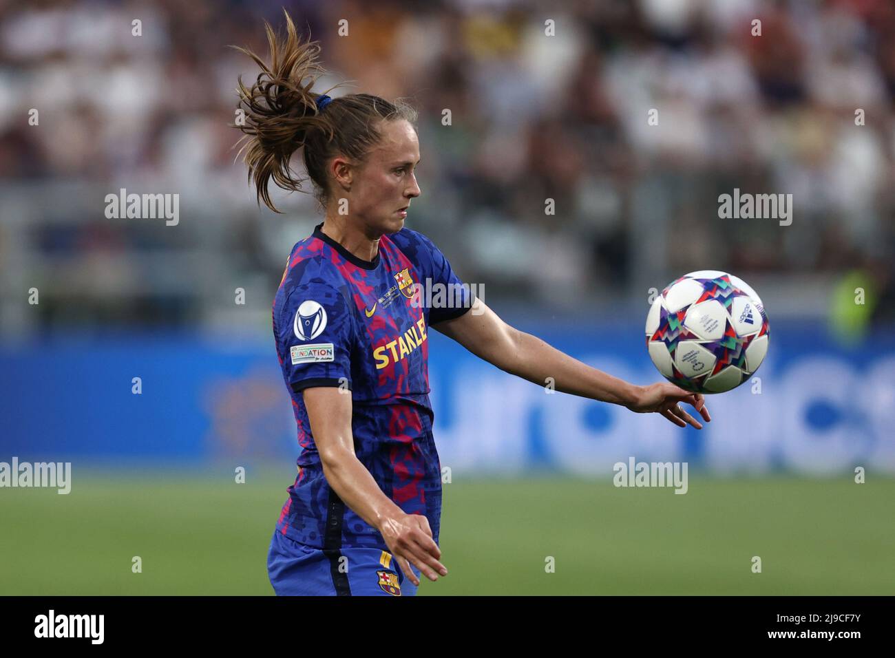 Allianz Stadium, Turin, Italy, May 21, 2022, Caroline Graham Hansen (FC ...