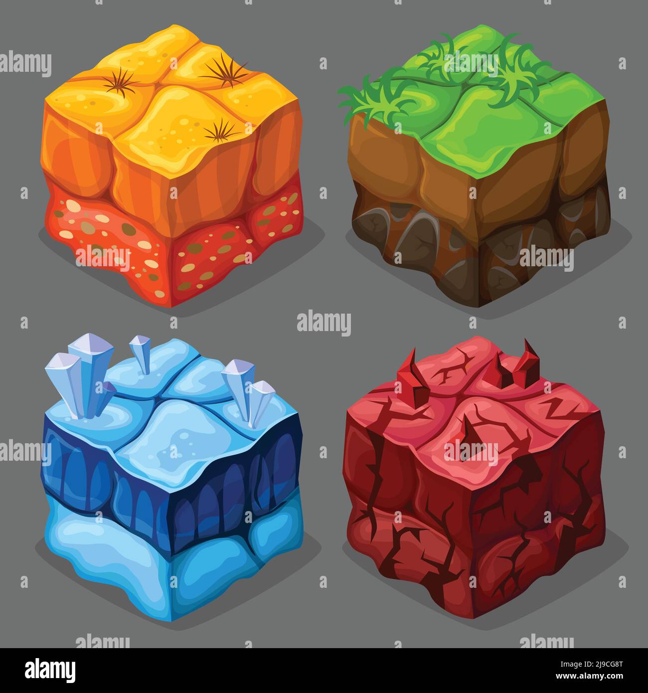 Cubes animation Stock Vector Images - Alamy