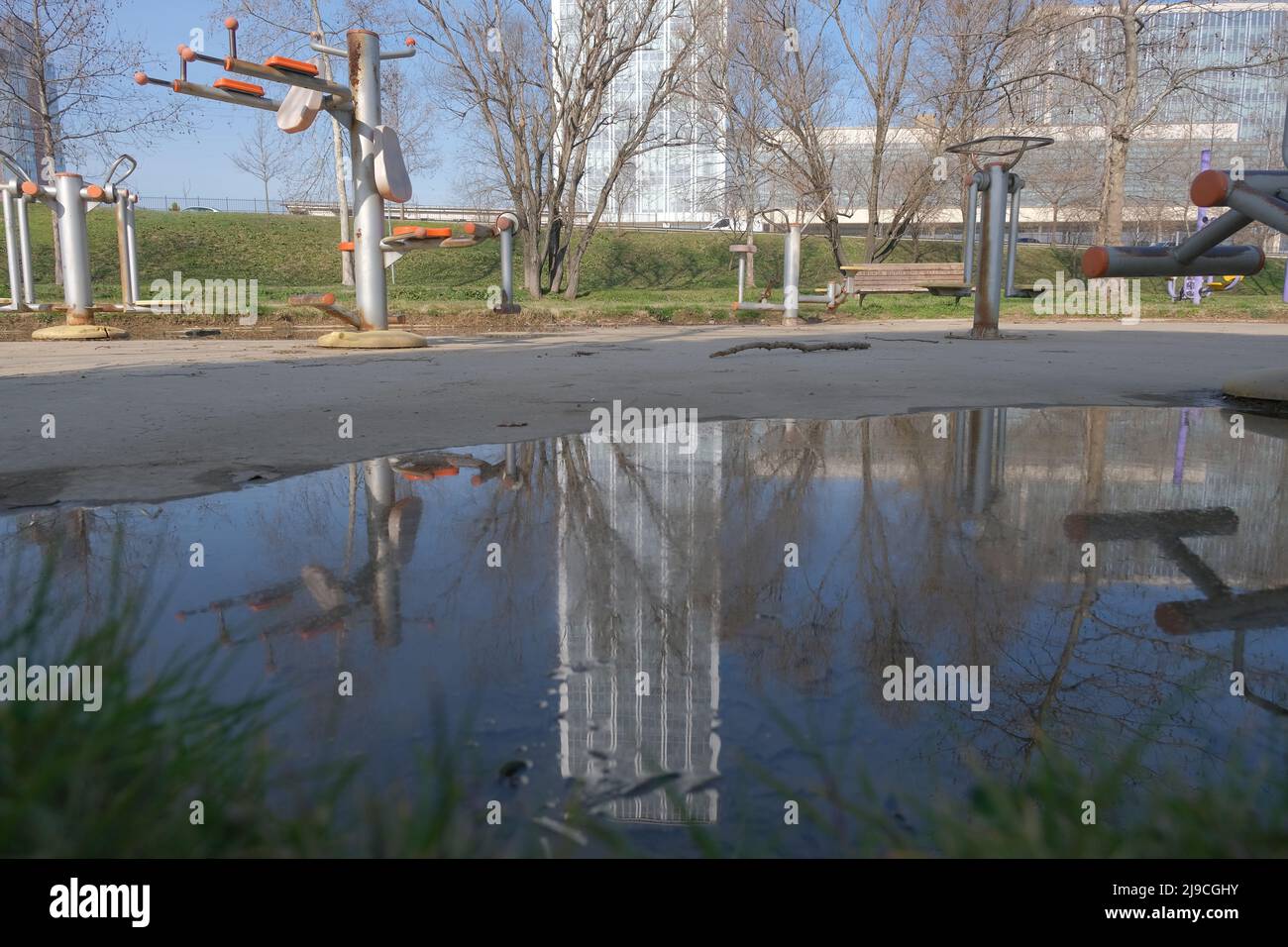 Puddle of water white background hi-res stock photography and images ...