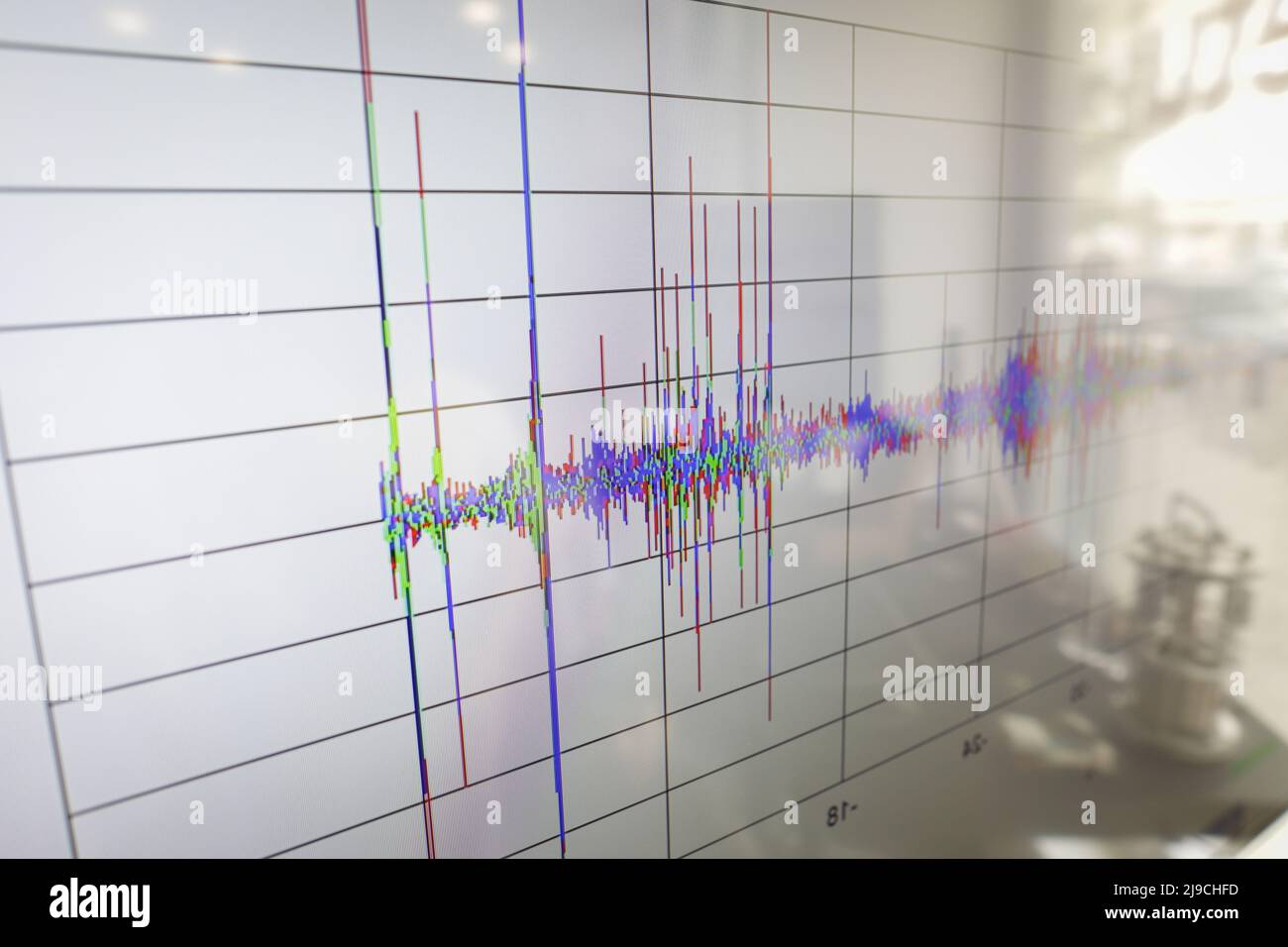 Seismometer chart hi-res stock photography and images - Alamy