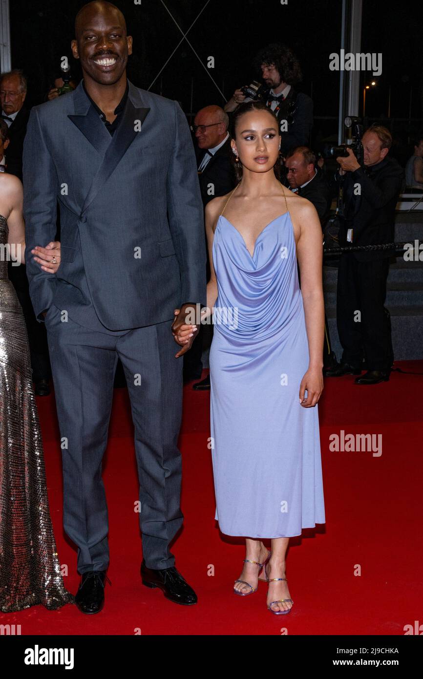 Jean-Pascal Zadi, Oulaya Amamra 75th Cannes Film Festival Red carpet of ...