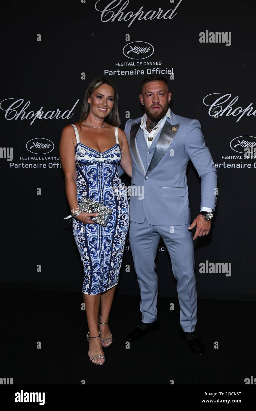 Cannes, France. 22nd May, 2022. Dee Devlin , Conor McGregor 75th Cannes ...