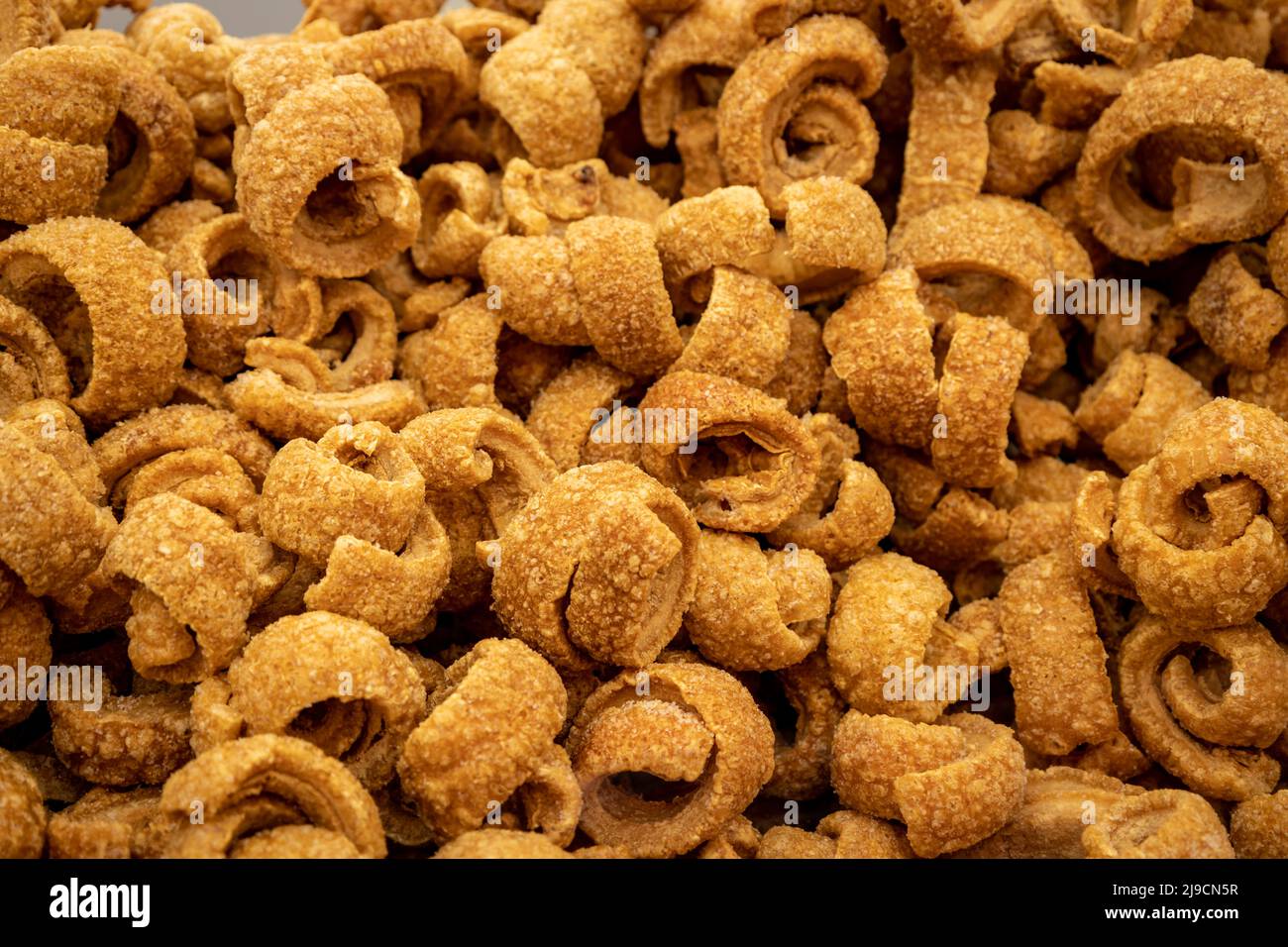 Fried junk food at a village fair. Unhealthy but tasty food Stock Photo ...