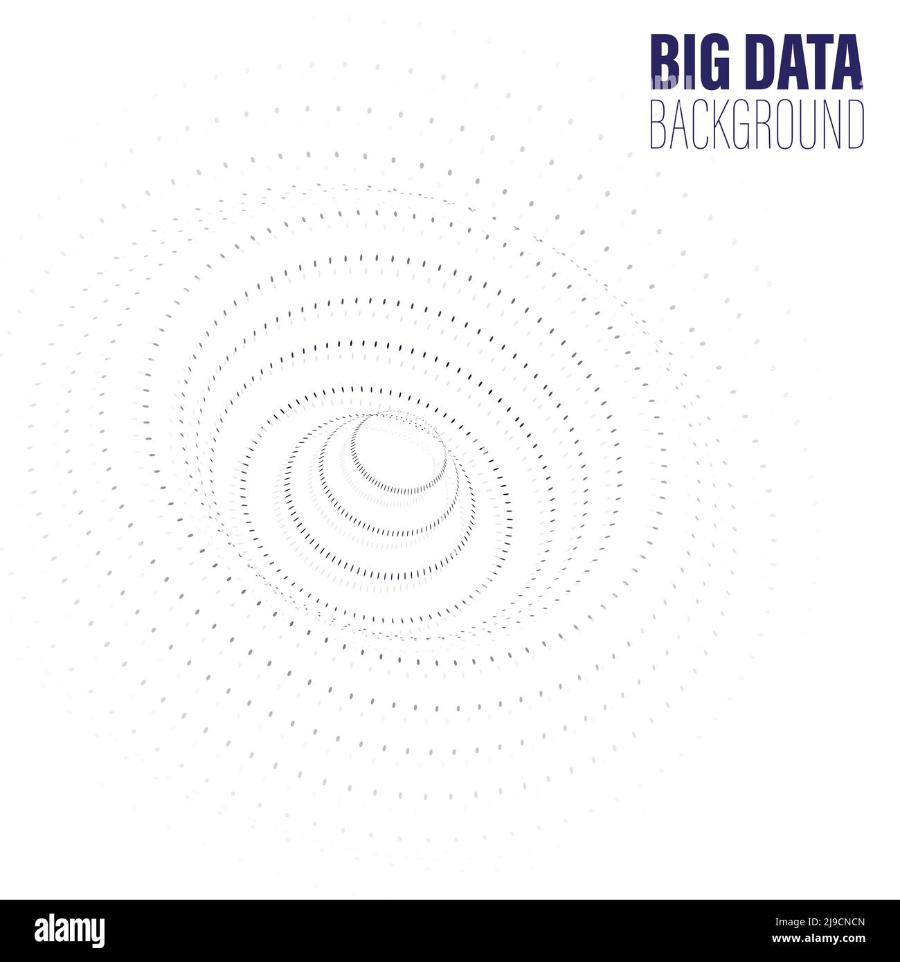Big data dotted white background Stock Vector Image & Art - Alamy
