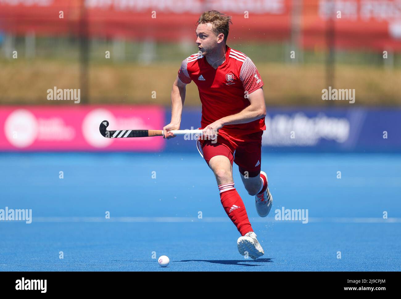 England’s Jack Turner in action during the FIH Hockey Pro League match ...
