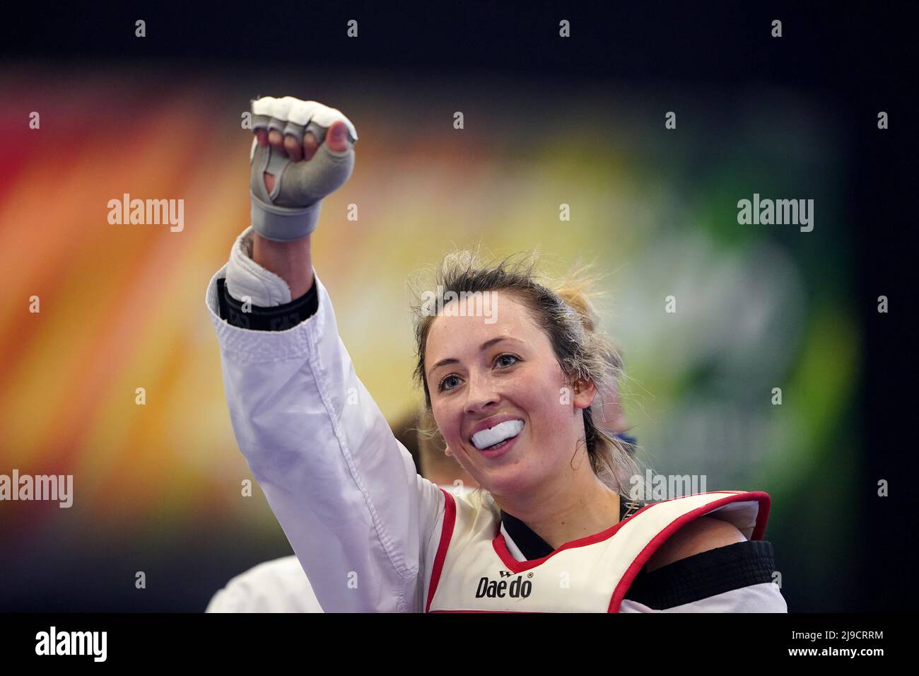 Great Britain's Jade Jones after beating Latvia's Inese Tarvida during ...