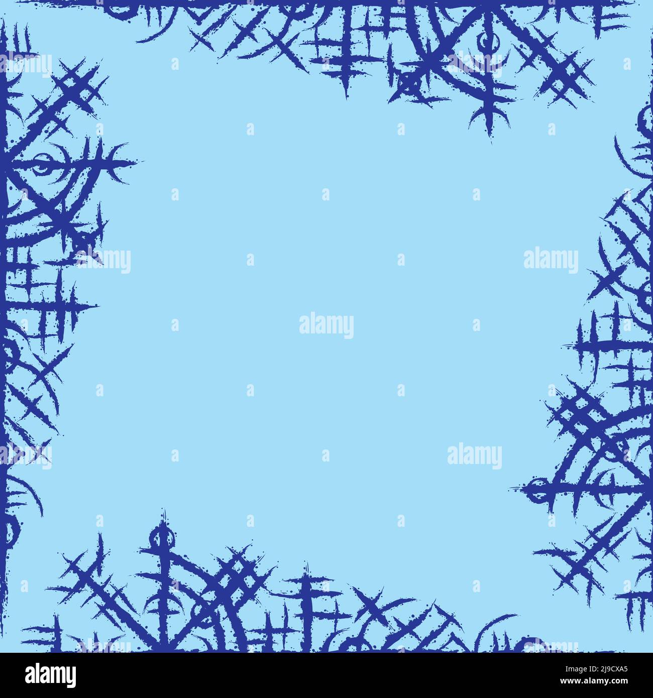 Celtic viking nordic frame Stock Vector Images - Alamy