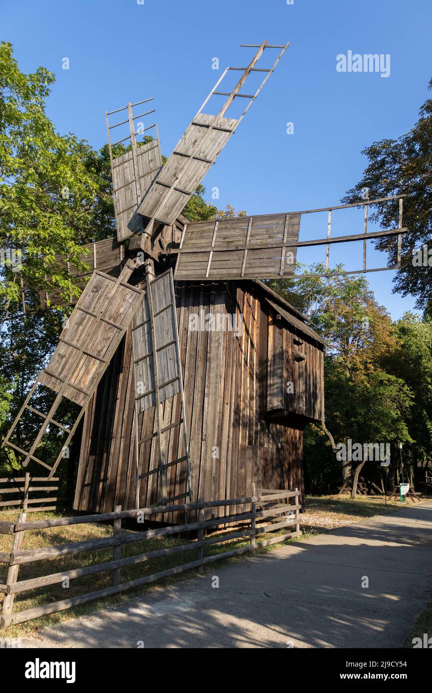 BUCHAREST, ROMANIA - AUGUST 17, 2021: Dimitrie Gusti National Village ...