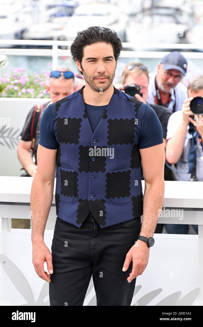 Cannes, France. 22nd May, 2022. Tahar Rahim 75th Cannes Film Festival ...