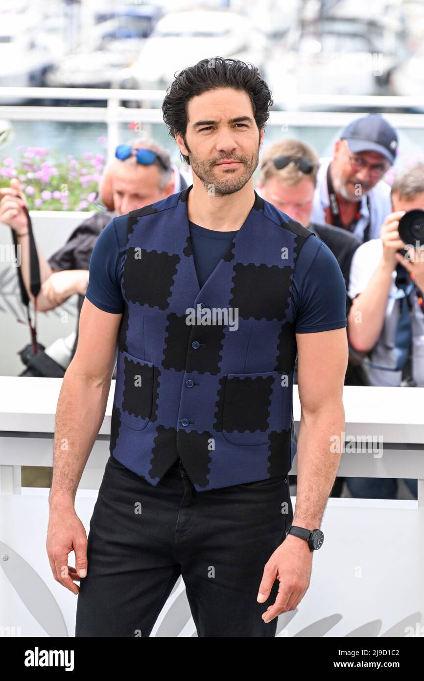 Cannes, France. 22nd May, 2022. Tahar Rahim 75th Cannes Film Festival ...
