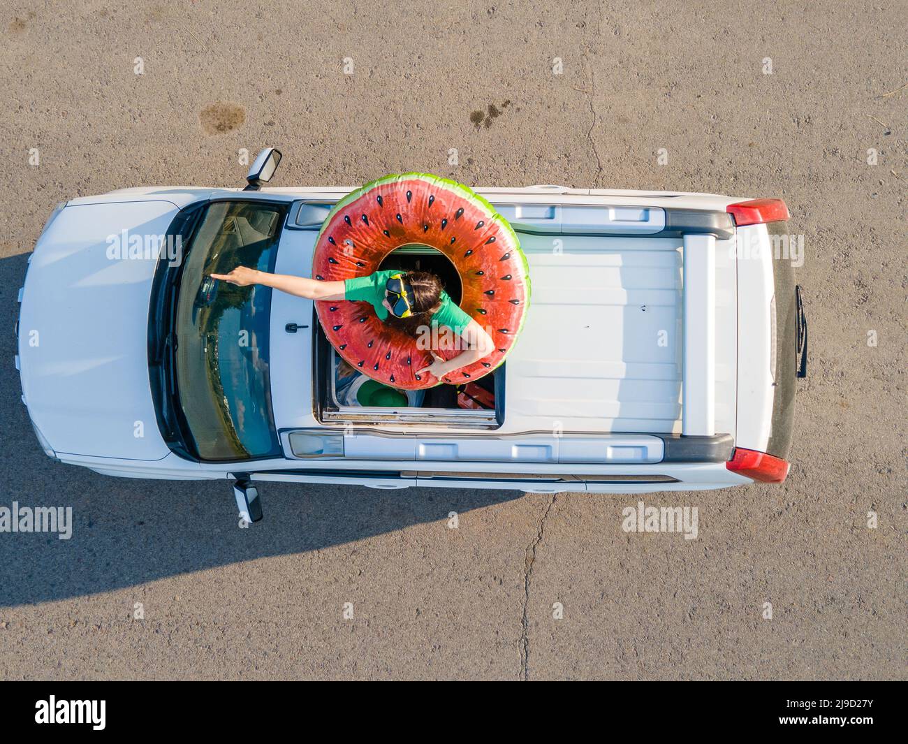 Sunroof top view hi-res stock photography and images - Alamy