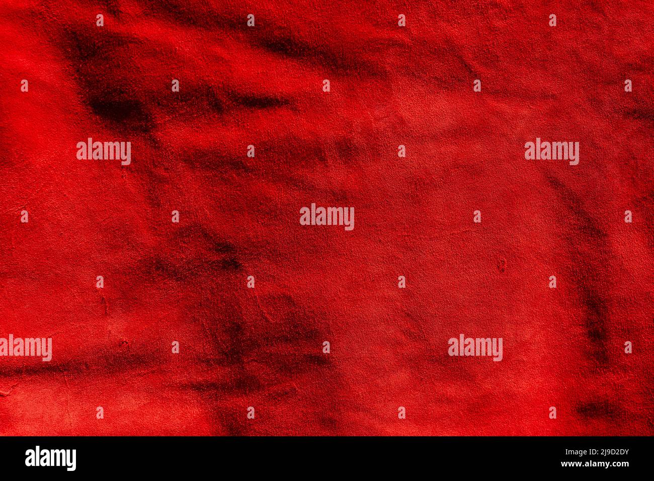 Red matte background of suede. Velvet texture of seamless leather. Red ...