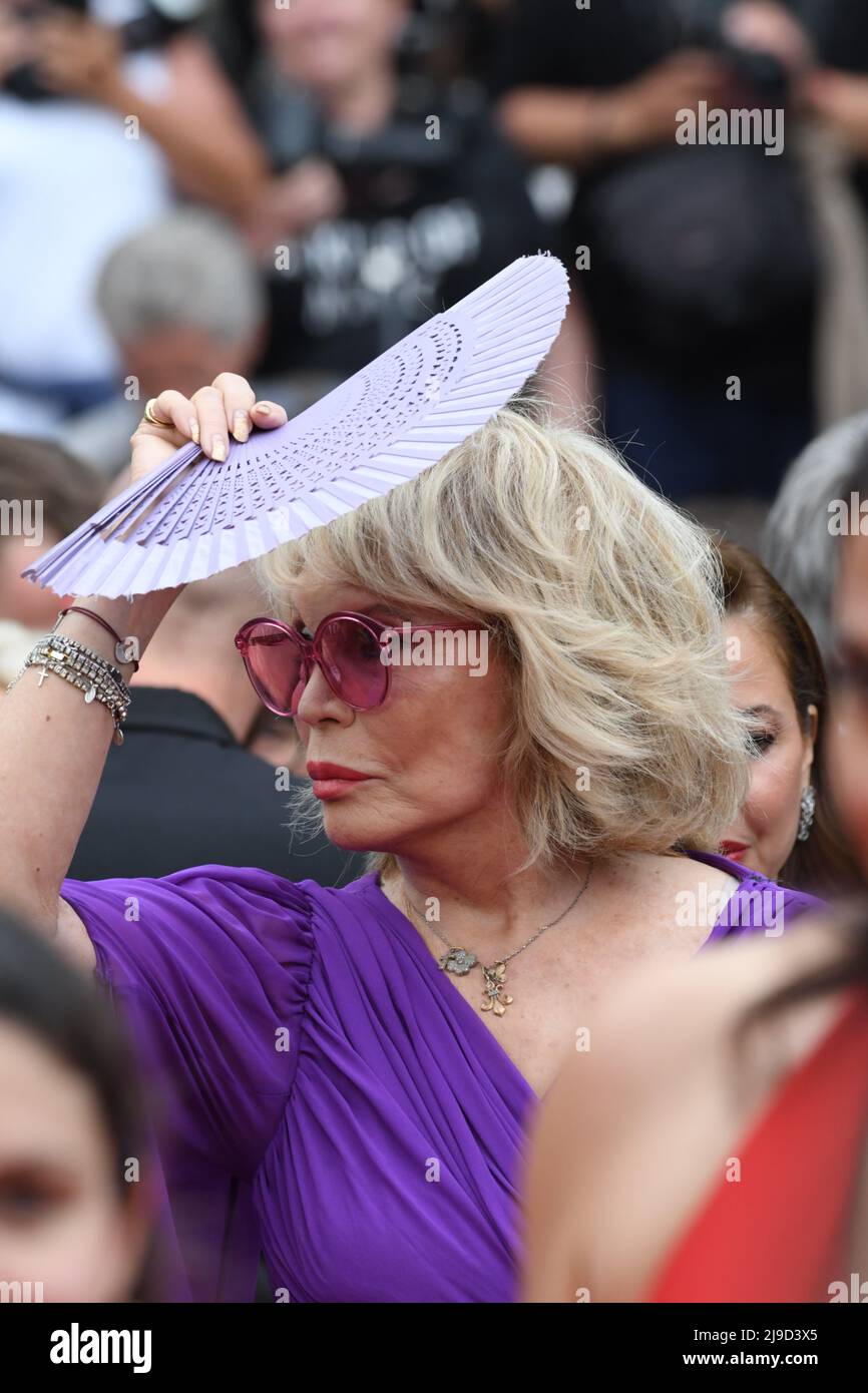 Cannes, France. 22nd May, 2022. 75th Cannes Film Festival 2022, red ...