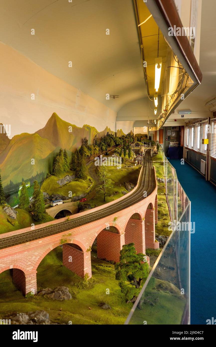 Model Railway at the Bo'ness and Kinneil Railway, Bo'ness, Scotland, UK ...