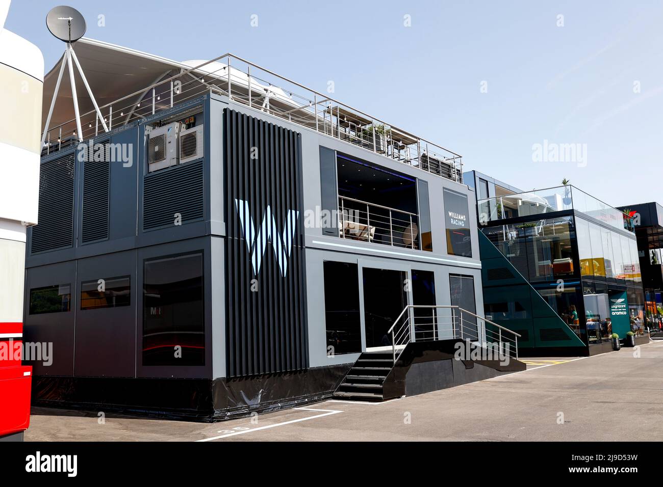 Williams motorhome hospitality hi-res stock photography and images - Alamy