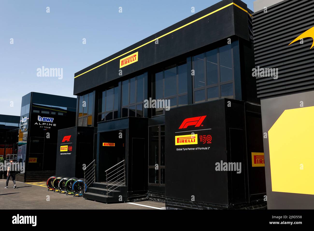 F1 motorhome during the Formula 1 Pirelli Grand Premio de Espana 2022 ...