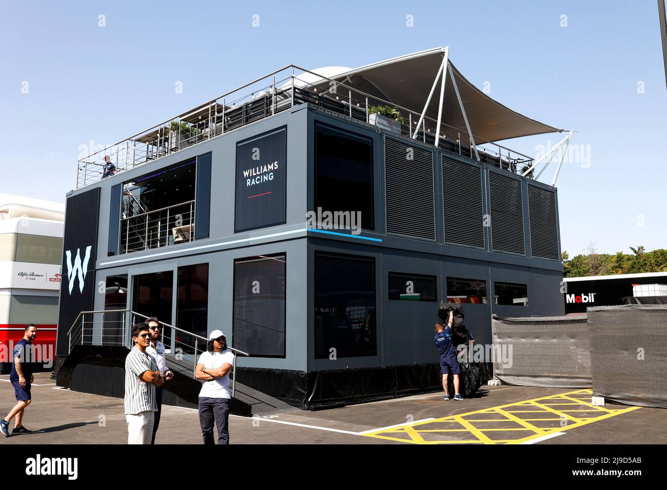 Williams motorhome hospitality hi-res stock photography and images - Alamy