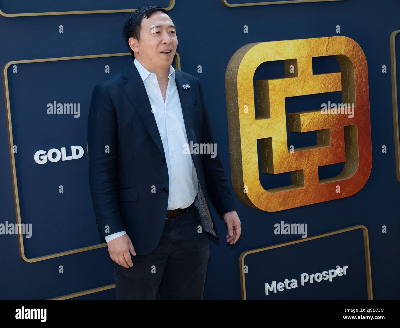 Los Angeles, California, USA. 21st May, 2022. Andrew Yang. Gold House's ...