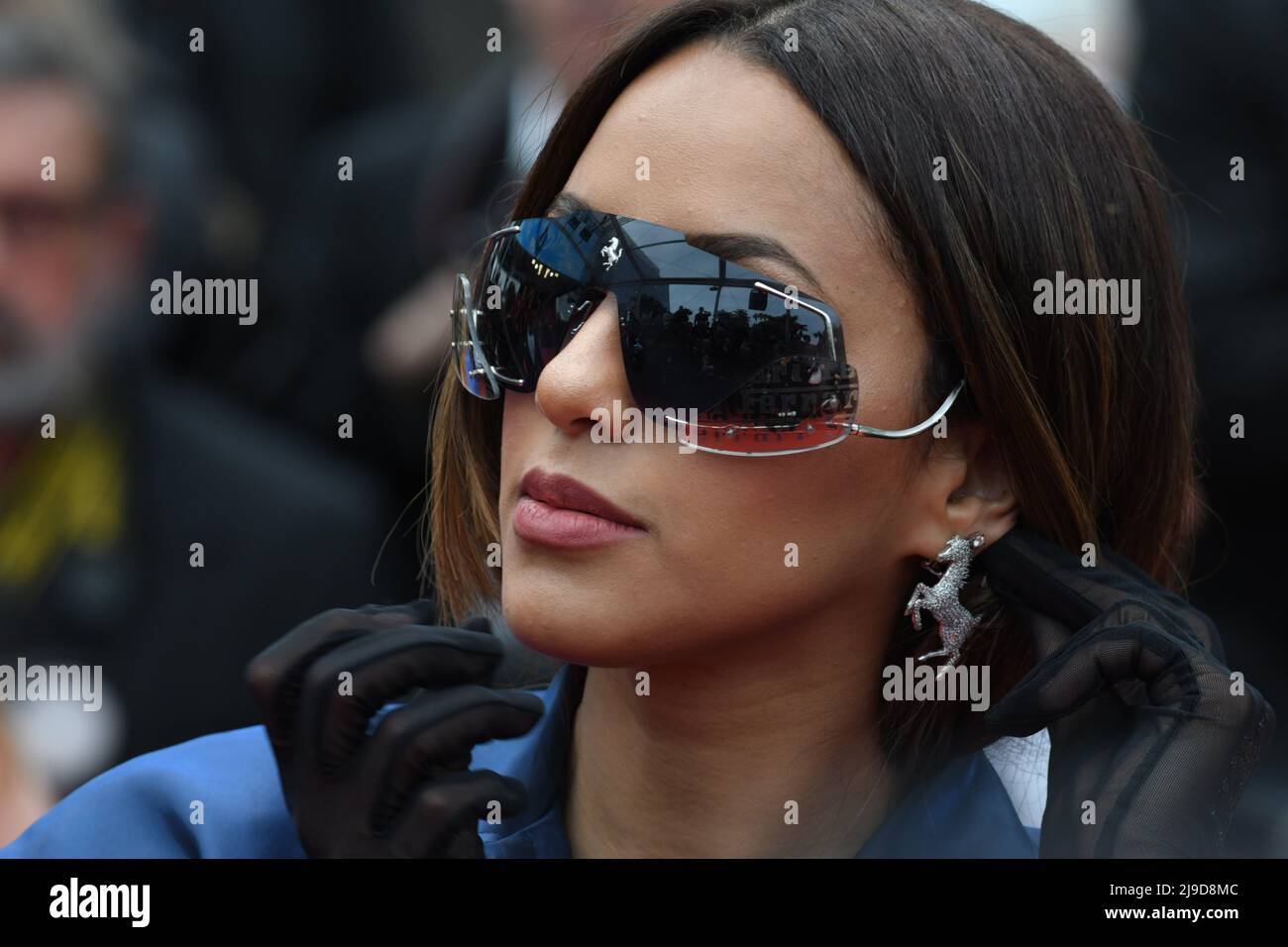 Cannes, France. 22nd May, 2022. 75th Cannes Film Festival 2022, red ...