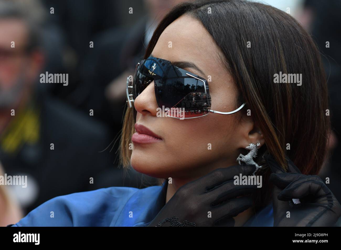 Cannes, France. 22nd May, 2022. 75th Cannes Film Festival 2022, red ...