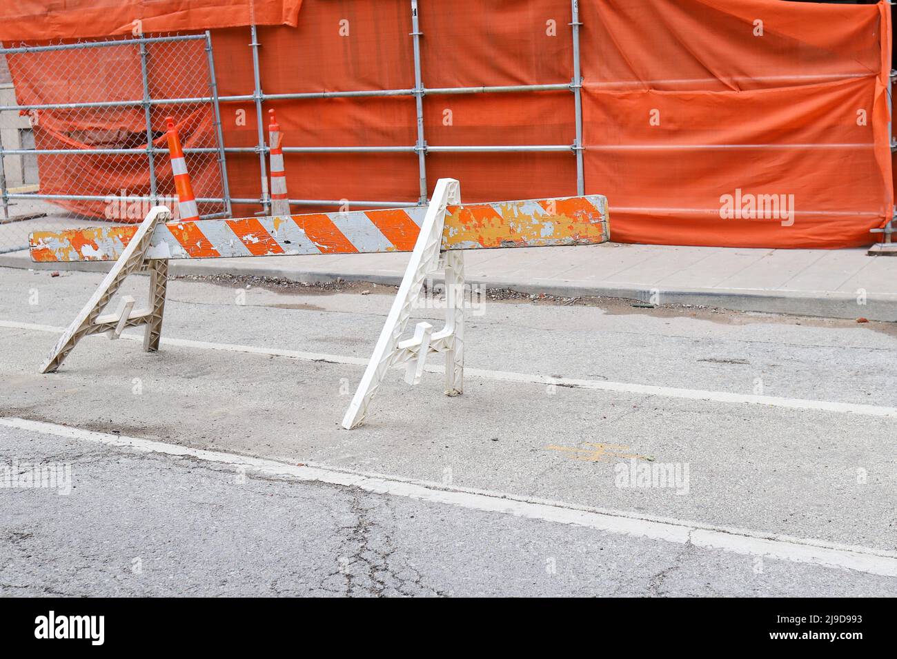 Street Barricades High Resolution Stock Photography and Images - Alamy