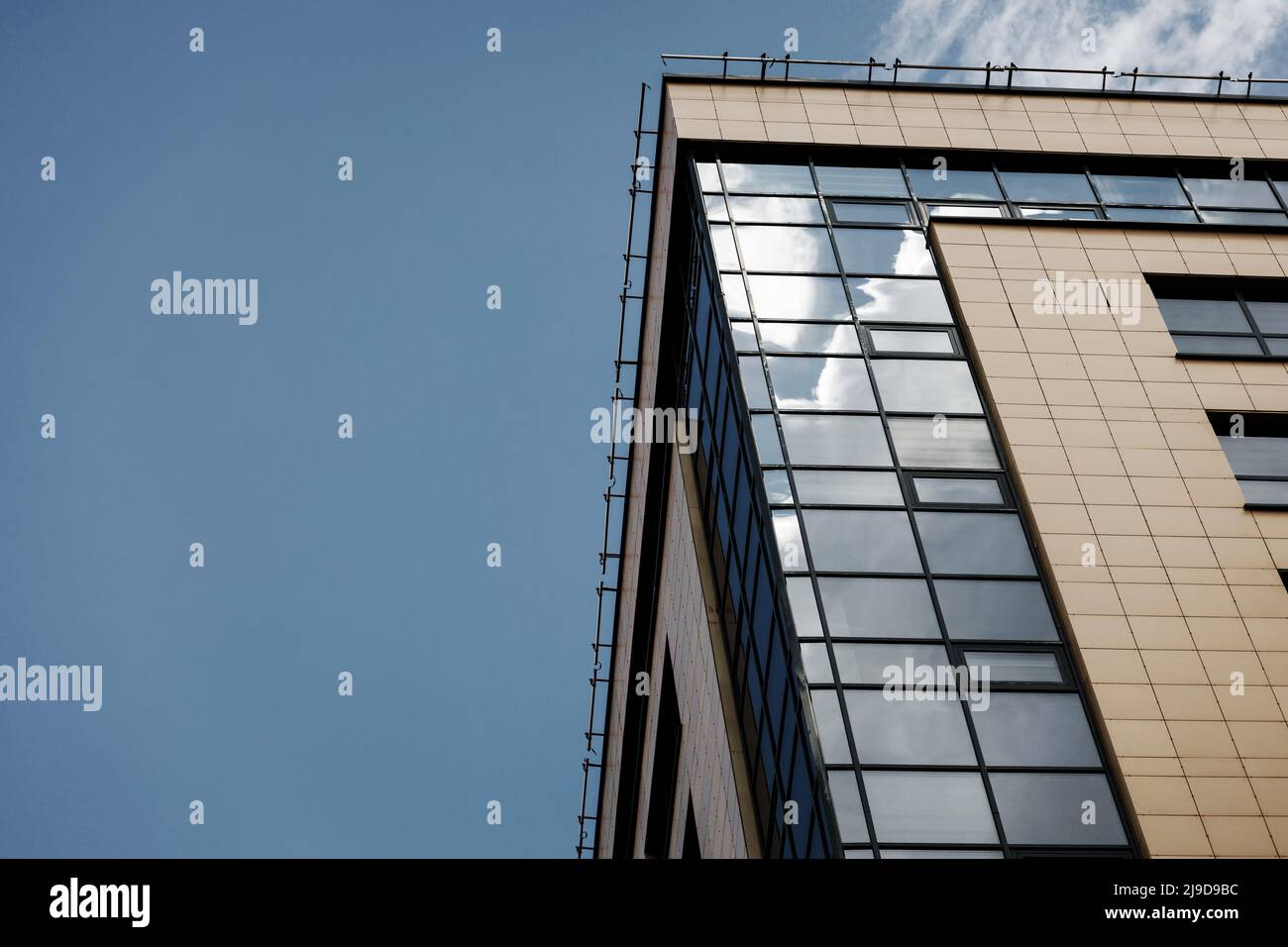 office building windows. business architecture made of glass Stock ...
