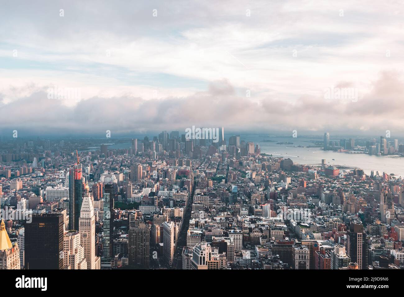 New York City Midtown Skyline with Hudson Yard in daytime Stock Photo ...