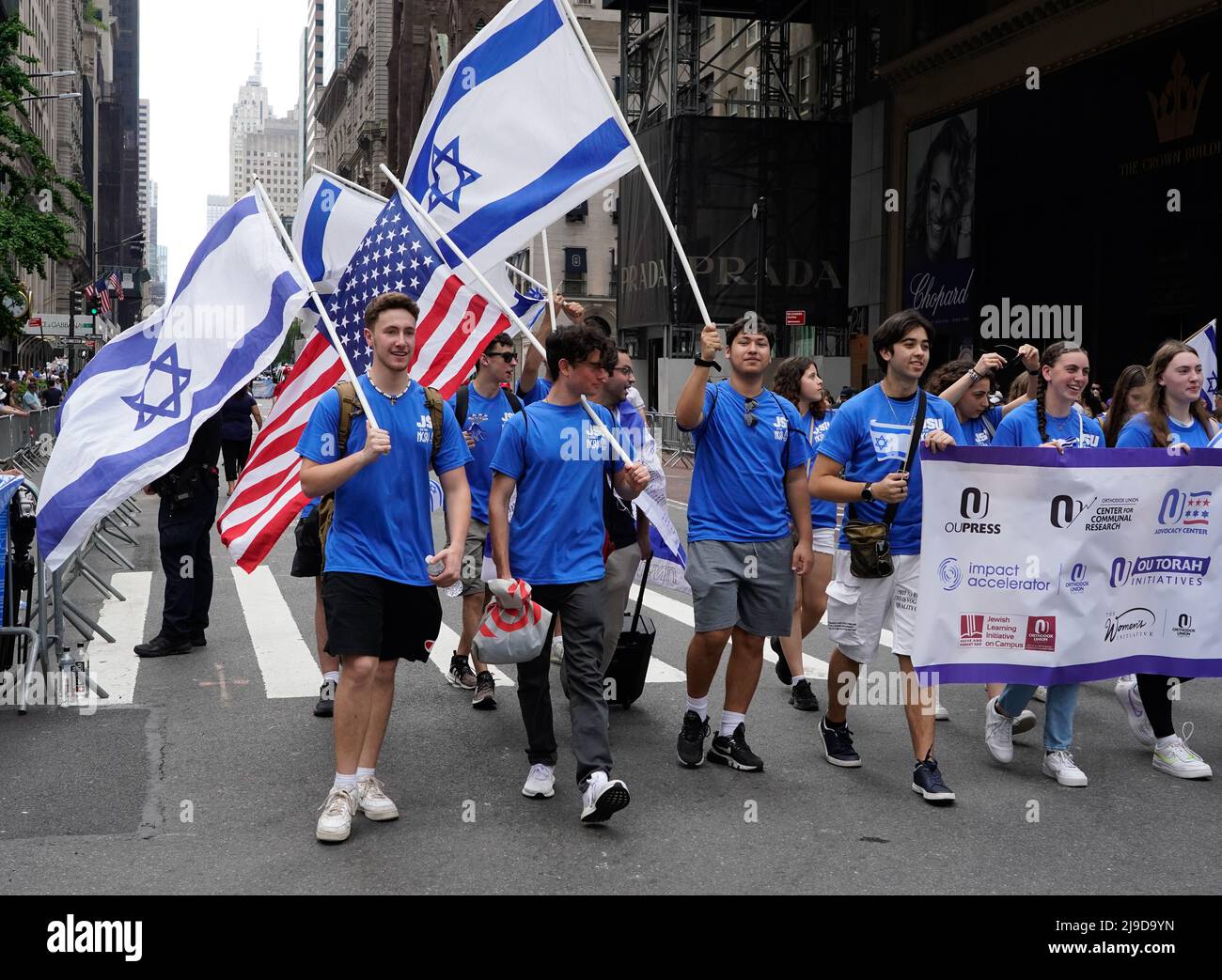 New York, USA. 22nd May, 2022. Israel Day Parade 2022 Israel Day Parade ...