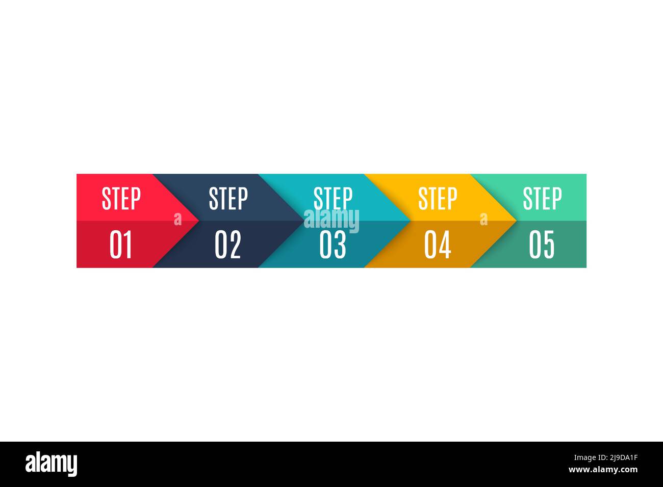Infographic elements. Diagram progress bar. Flat vector process ...