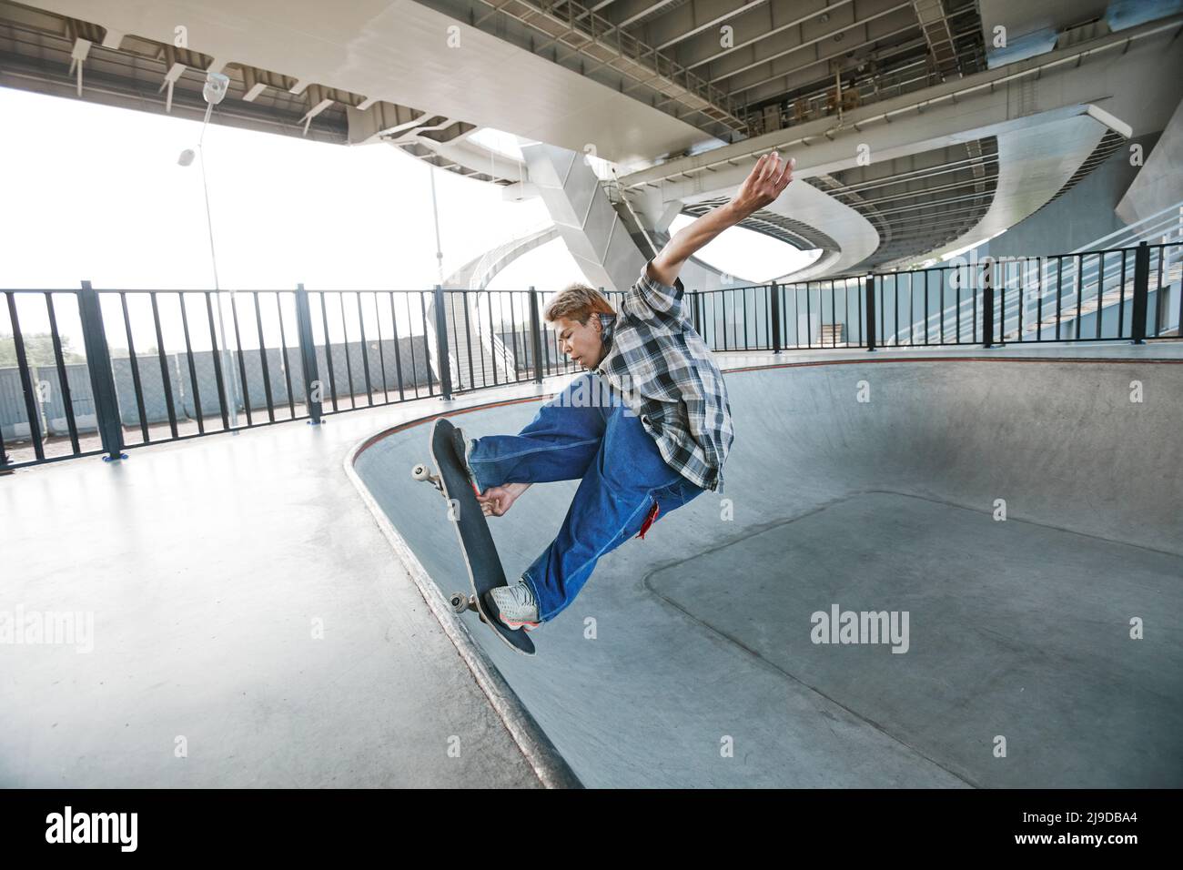 Skateboard Ramp Side View